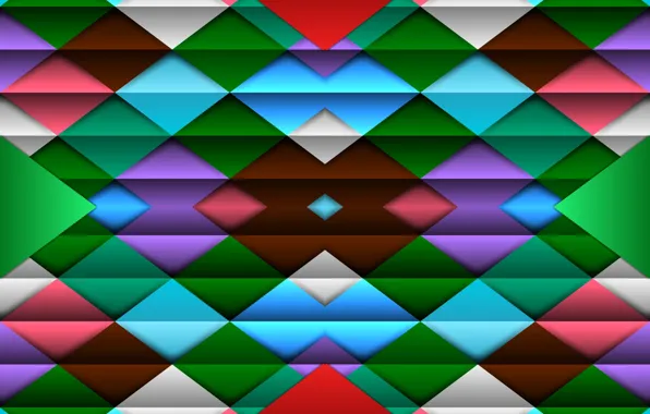 Wallpaper color, shadows, figure for mobile and desktop, section ...