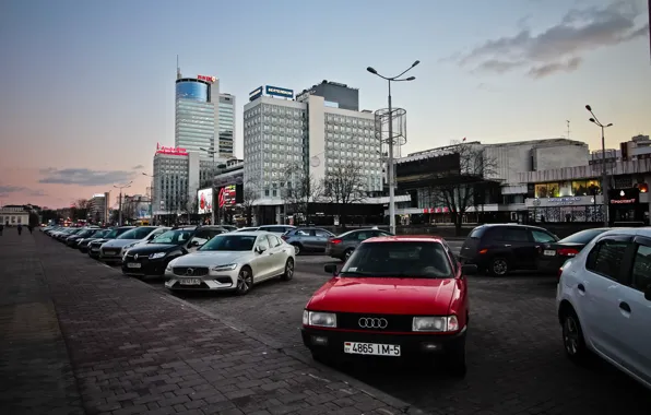 Wallpaper evening city, Minsk, Insomnia images for desktop, section ...