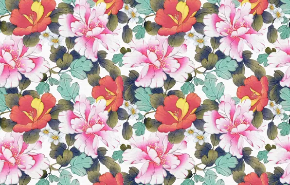 Wallpaper flowers, background, design, pattern, floral for mobile and ...