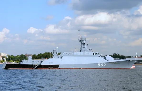 Wallpaper green Vale, small missile ship, cipher Buyan for mobile and ...