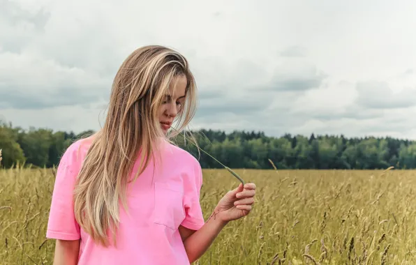 Wallpaper Summer The Sky Girl The City Hair Moscow Tan Blonde
