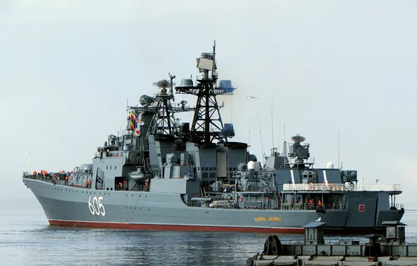 Wallpaper pier, anti-submarine ship, project 1155, Admiral Levchenko ...
