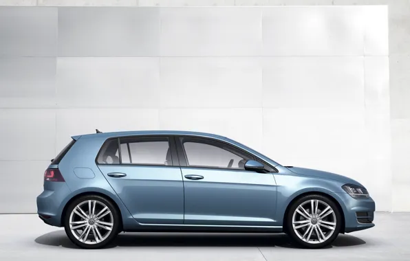Wallpaper Volkswagen, profile, 5-Doors, Golf VII, Golf 7 for mobile and ...