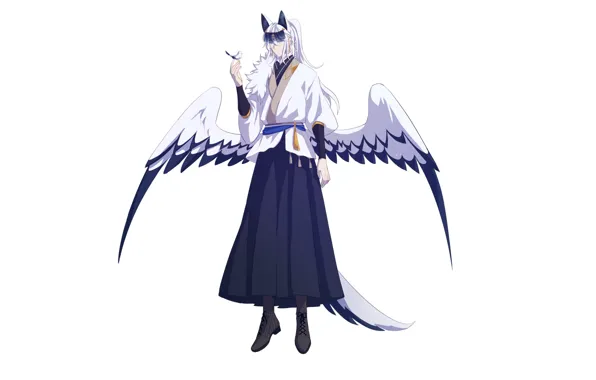 Wallpaper angel, fantasy, guy, by kiborik for mobile and desktop ...