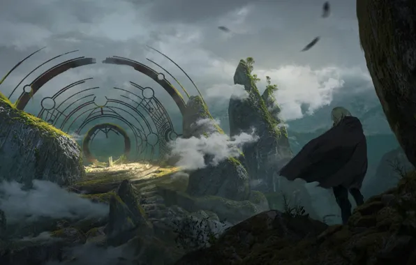 Download wallpaper fantasy, Concept Art, timelapse, Fantasy Discovery ...