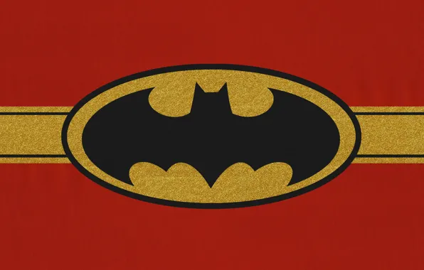 Wallpaper batman, red, logo, gold, movie images for desktop, section ...