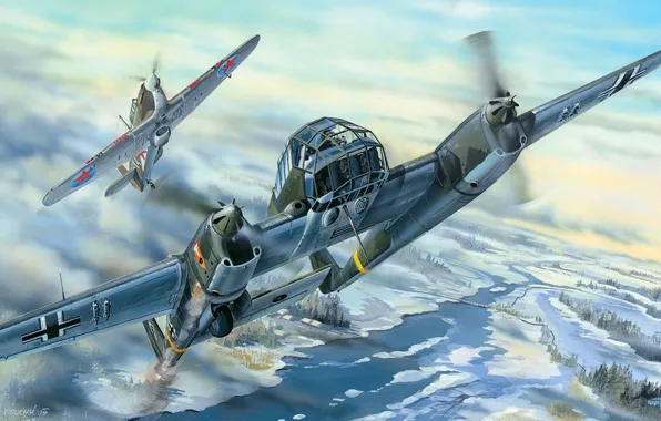 Wallpaper Fighter, Hawker Hurricane, THE RED ARMY AIR FORCE, Lend-lease ...