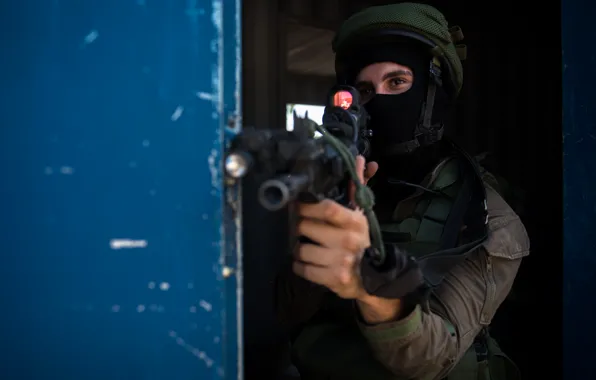 Download wallpaper weapons, soldiers, Israel Defense Forces, section ...