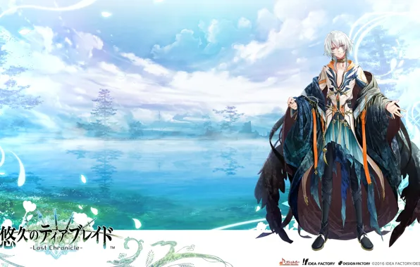 Wallpaper background, art, guy, Rou, Yuukyuu.no.Tierblade for mobile ...