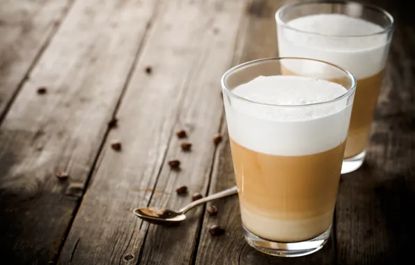 Wallpaper glass, coffee, drink, cappuccino for mobile and desktop ...