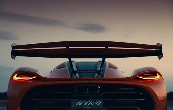 Download wallpaper Koenigsegg, Jesko, Koenigsegg Jesko, rear wing ...