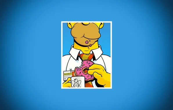 Wallpaper The simpsons, Figure, Frame, Homer, Simpsons, Art, Cartoon ...