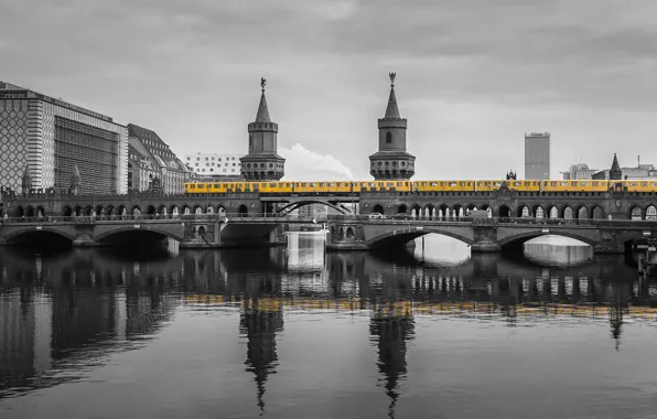 Wallpaper Berlin, The upper tree bridge, Spree images for desktop ...