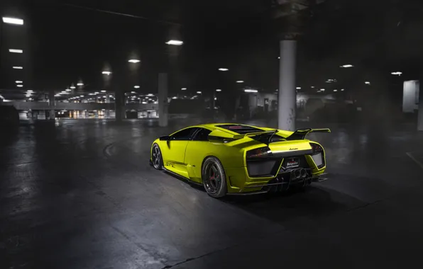 Wallpaper lamborghini, Murcielago, LP670-4 SV, rear view for mobile and ...