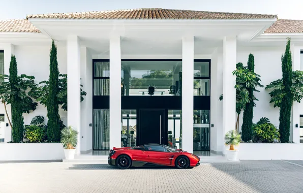 Wallpaper Pagani, To huayr, side view, Pagani Huayra Roadster for ...