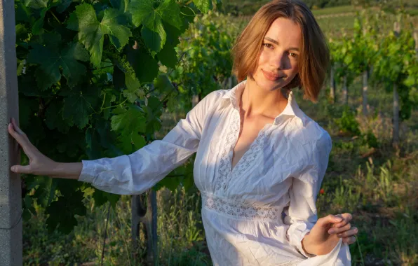 Wallpaper Short Hair Model Redhead Gorgeous Photoshoot Posing