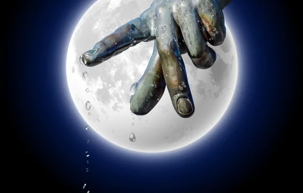 Wallpaper night, macro, hand, closeup images for desktop, section ...