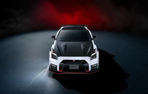 Wallpaper cars, Front, the view from the top, Godzilla, Supercar, R35 ...