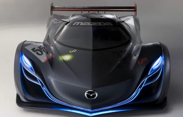 Wallpaper neon, front, mazda furai concept images for desktop, section ...