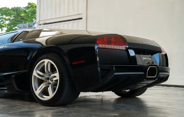 Black Lamborghini Murcielago Lp640 Wallpaper