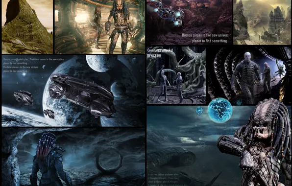 Wallpaper space, predator, hunter, predator, monster, Prometheus for ...