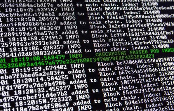 Download wallpaper computer, macro, pixel, network, letters, language ...