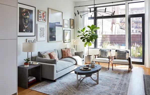 Wallpaper room, interior, living room, small room for mobile and ...