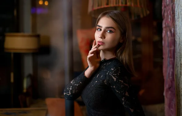 Wallpaper look, girl, pose, Daria for mobile and desktop, section ...