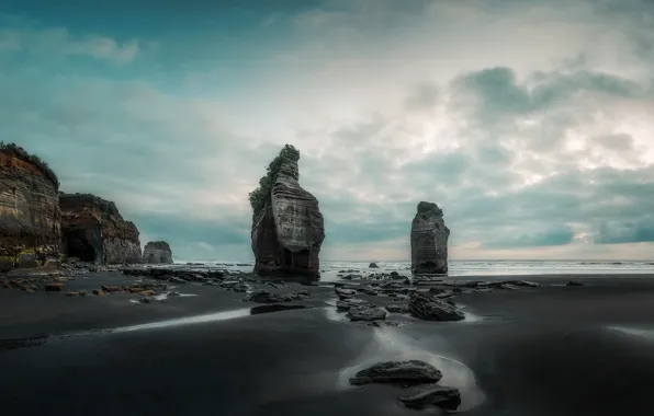 Wallpaper New Zealand, Taranaki, Okau for mobile and desktop, section ...