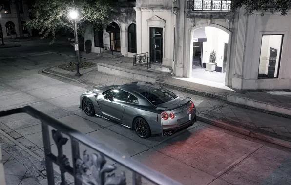 Wallpaper Auto, The city, Machine, Grey, Car, Car, Render, R35 ...