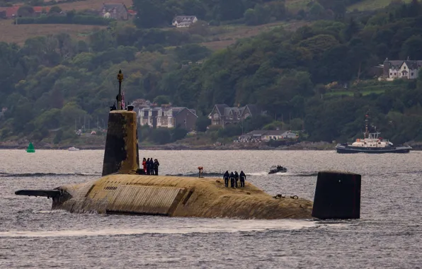 Wallpaper submarine, atomic, HMS Vanguard, combat service for mobile ...