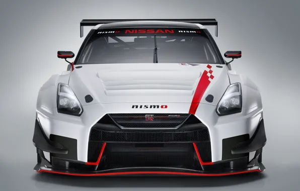 Wallpaper GTR, Nissan, GT-R, racing car, front view, GT3, 2018, Nismo ...