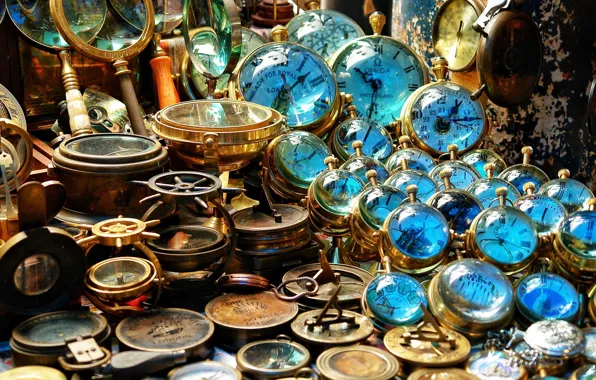 Wallpaper glass, macro, compass, collection, compasses for mobile and ...