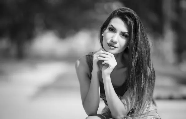Download Wallpaper Look Face Model Hair Daniela Section Girls In Resolution 1920x1408