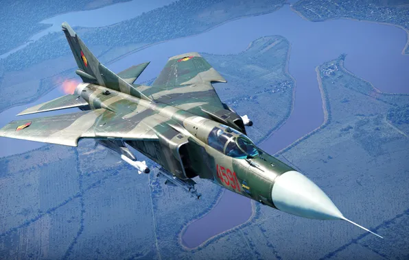 Wallpaper USSR, GDR, OKB MiG, MiG-23MF for mobile and desktop, section ...