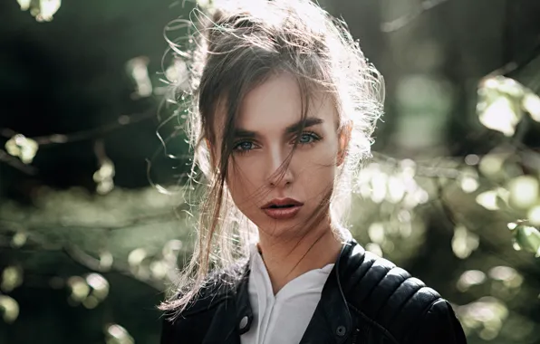 Wallpaper Girl, Look, Portrait, Photoshoot, Victoria Vishnevetskaya for ...