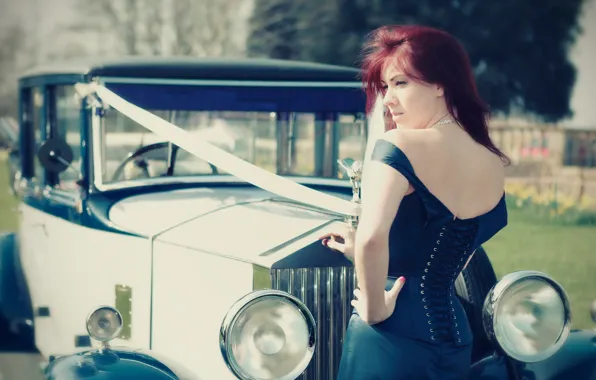 Wallpaper car, retro, rolls royce, wedding, Laura Ruffell images for ...