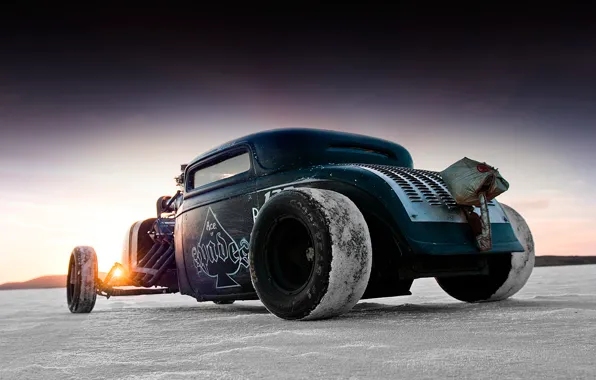 Wallpaper cars, Hot Rod, landscapes, Rat look images for desktop ...