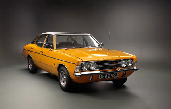 Wallpaper yellow, retro, Ford for mobile and desktop, section ford ...