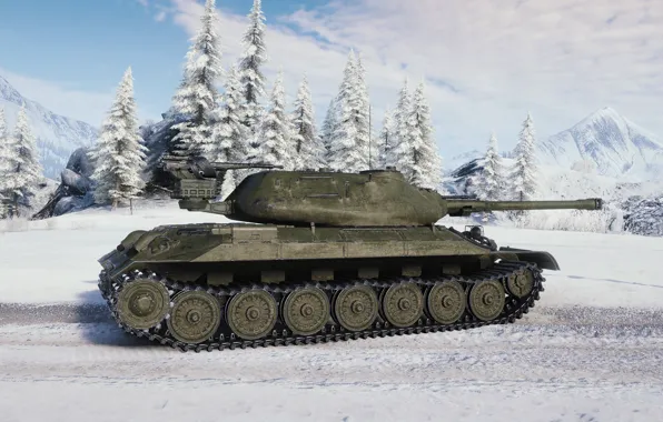 Wallpaper USSR, Experienced heavy tank, Object 259A, The prototype of ...