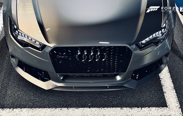 Wallpaper Audi, HDR, Quattro, Game, RS6, Variant, FM7, UHD for mobile ...