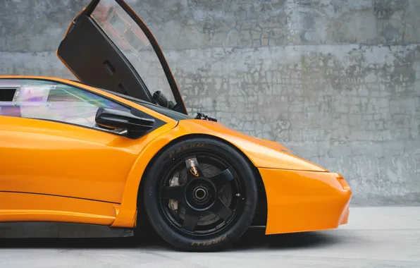 Wallpaper Lamborghini, orange, Diablo, Lamborghini Diablo GT2 for ...