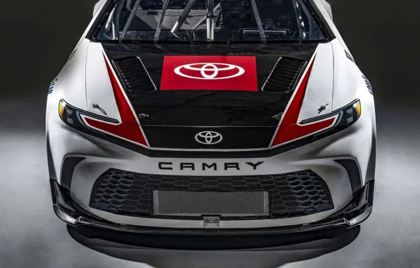 Wallpaper the car, Toyota, front view, the view from the top, NASCAR ...