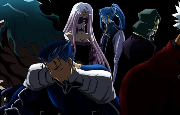 Wallpaper Fate Stay Night, armor, warrior, manga, japonese, Type Moon ...