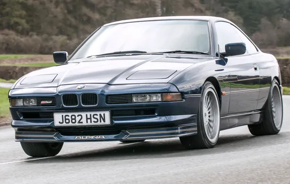 Wallpaper BMW, Blue, Front, Alpina, B12 5.0, Alpina B12, Alpina B12 5.0 ...