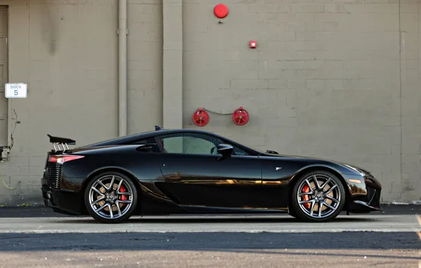 Wallpaper Lexus, LFA, profile, Lexus LFA for mobile and desktop ...