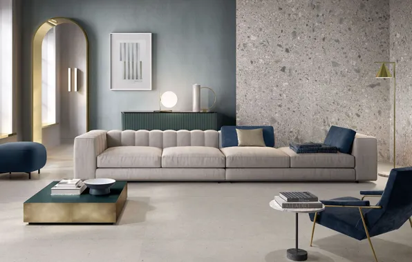 Wallpaper design, style, interior, sofa, living room, Header home ...
