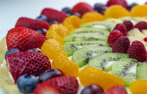 Wallpaper desert, cookie, Pizza, Fruit for mobile and desktop, section ...