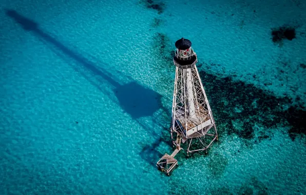 Wallpaper United States, Florida, Alligator Reef for mobile and desktop ...