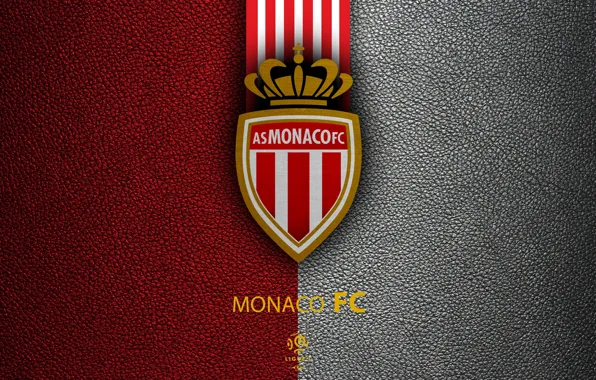 Download wallpaper wallpaper, sport, logo, football, Ligue 1, AS Monaco ...